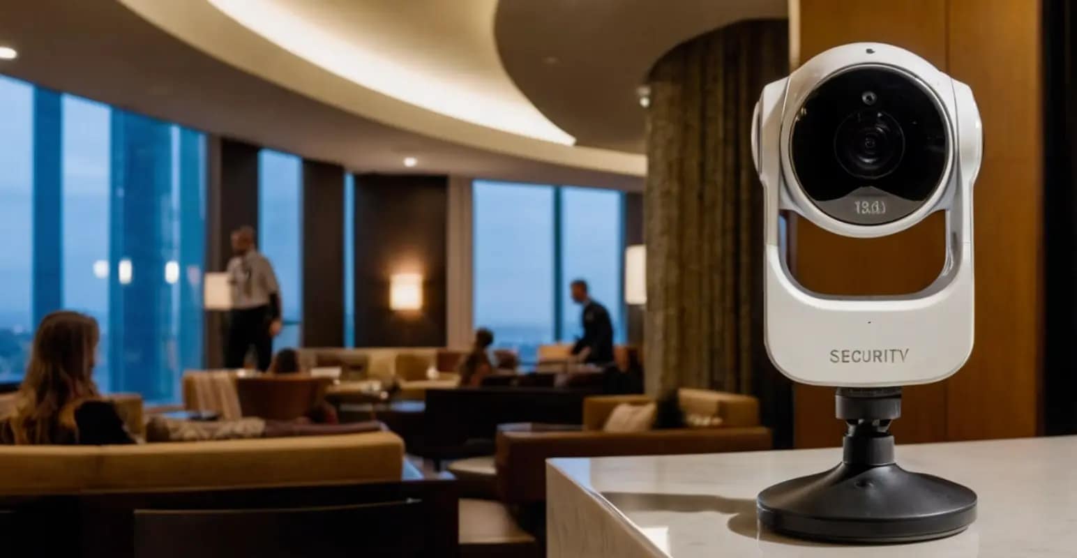 180-Degree Hotel Security Camera - Jet Hotel Solutions