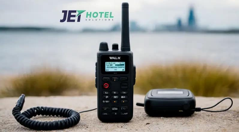 best walkie talkie with earpiece - Jet Hotel Solutions